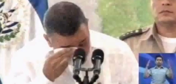 Presidente de El Salvador llora al pedir perdón por masacre de El Mozote (VIDEO) | SinEmbargo MX