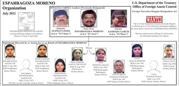 Estados Unidos ficha como “narcotraficante significativa” a suegra de ...