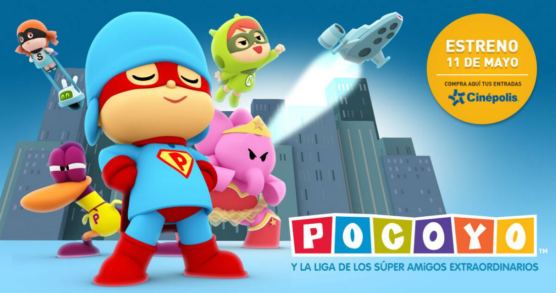 Superhéroes para chicos y grandes: Pocoyó estrena su primera película ...