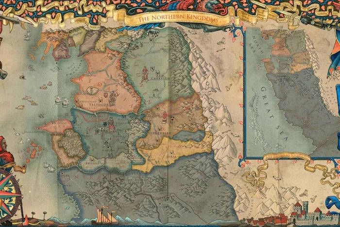 ¿Cómo es el Continente y los reinos del mundo de Geralt de Rivia? Aquí el mapa de The Witcher ...