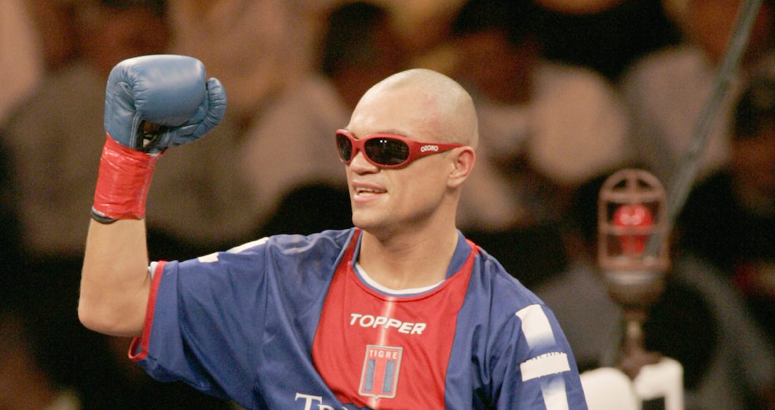 Jorge Rodrigo "La Hiena" Barrios, ex campeón mundial de box, es ...