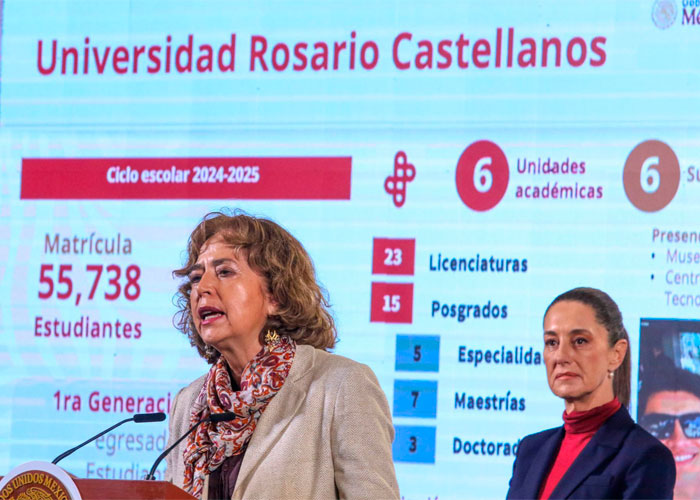 Universidad Rosario Castellanos ya es nacional: ¿qué carreras y maestrías ofrece? | SinEmbargo MX
